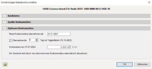 Einspielen in DATEV Rechnungswesen – CKonverter