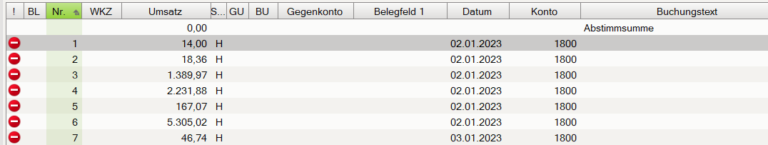 Einspielen in DATEV Rechnungswesen – CKonverter